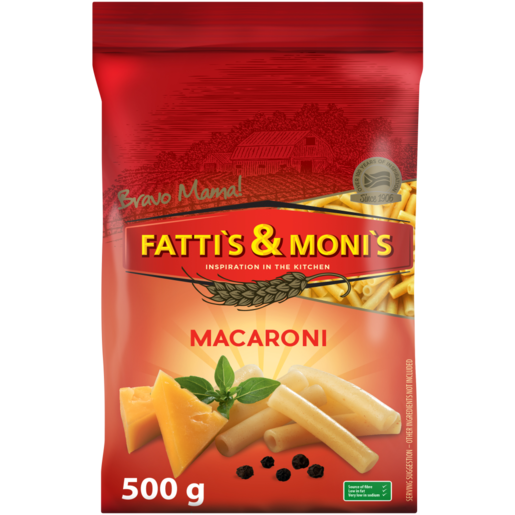 Fattis & Monis Macaroni 500g – The South African Spaza Shop
