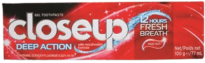 Closeup Deep Action Red Hot Toothpaste 125g – The South African Spaza Shop