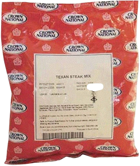 Crown National Texan Steak Mix 1kg – The South African Spaza Shop