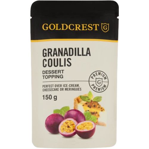 Goldcrest Granadilla Coulis 150g – The South African Spaza Shop