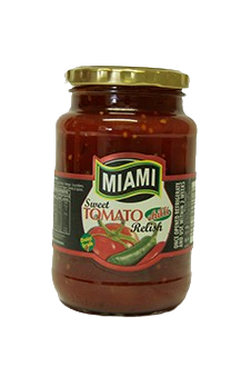 Miami Sweet Tomato & Chilli Relish 450g – The South African Spaza Shop
