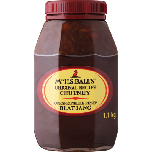 Mrs Balls Chutney Original Plastic 1.1kg – The South African Spaza Shop