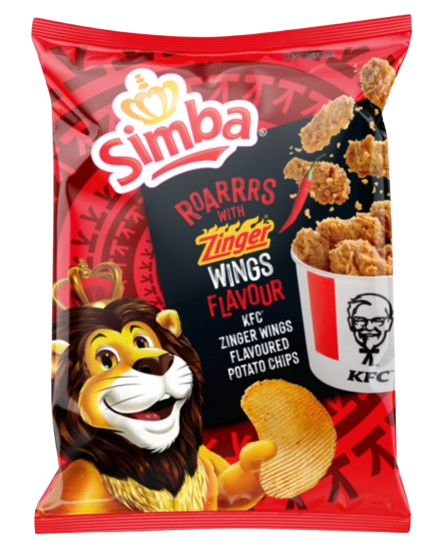 Simba Chips KFC Zinger Wings 120g – The South African Spaza Shop