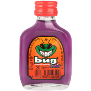 Bug Alcoholic Shooter Booster 20ml – The South African Spaza Shop