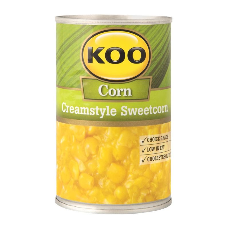 Koo Creamstyle Sweetcorn 415g – The South African Spaza Shop