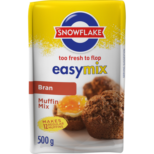 Snowflake Easymix Bran Muffin Mix 500g – The South African Spaza Shop